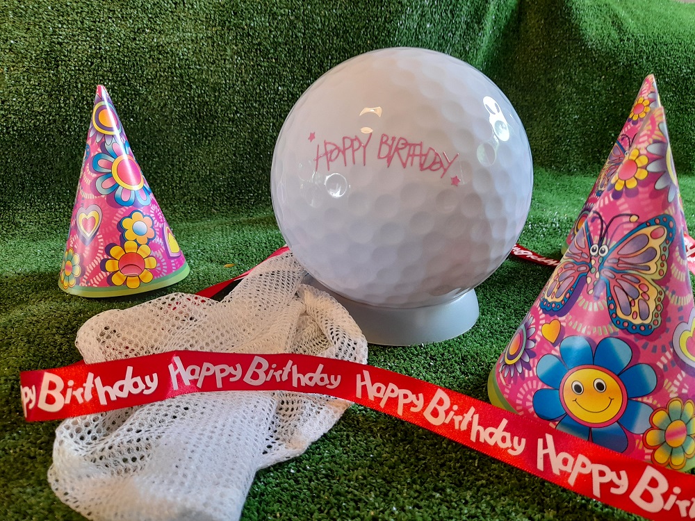 Birthday Ball are great for Kids Golf Parties - AutographBall